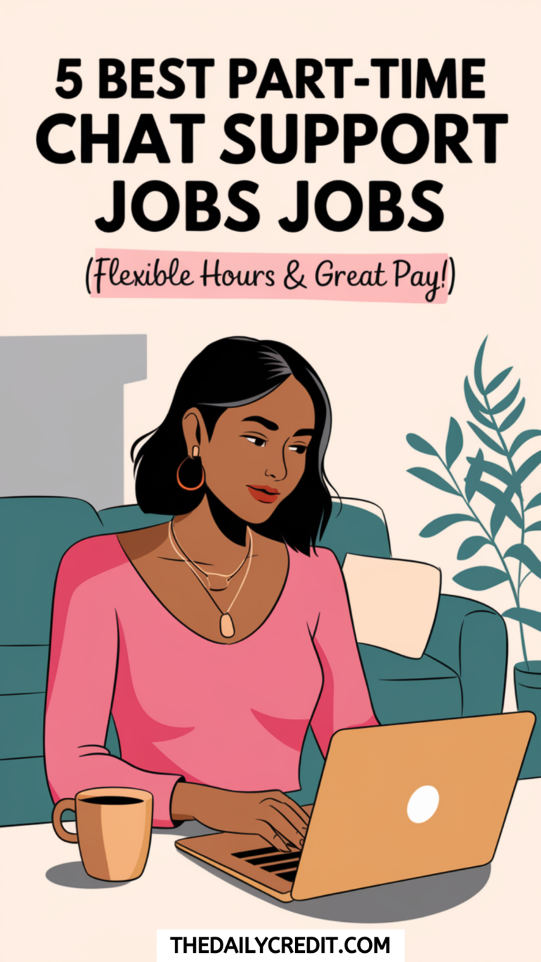 5 Best Part-Time Chat Support Jobs (Flexible Hours & Great Pay!)